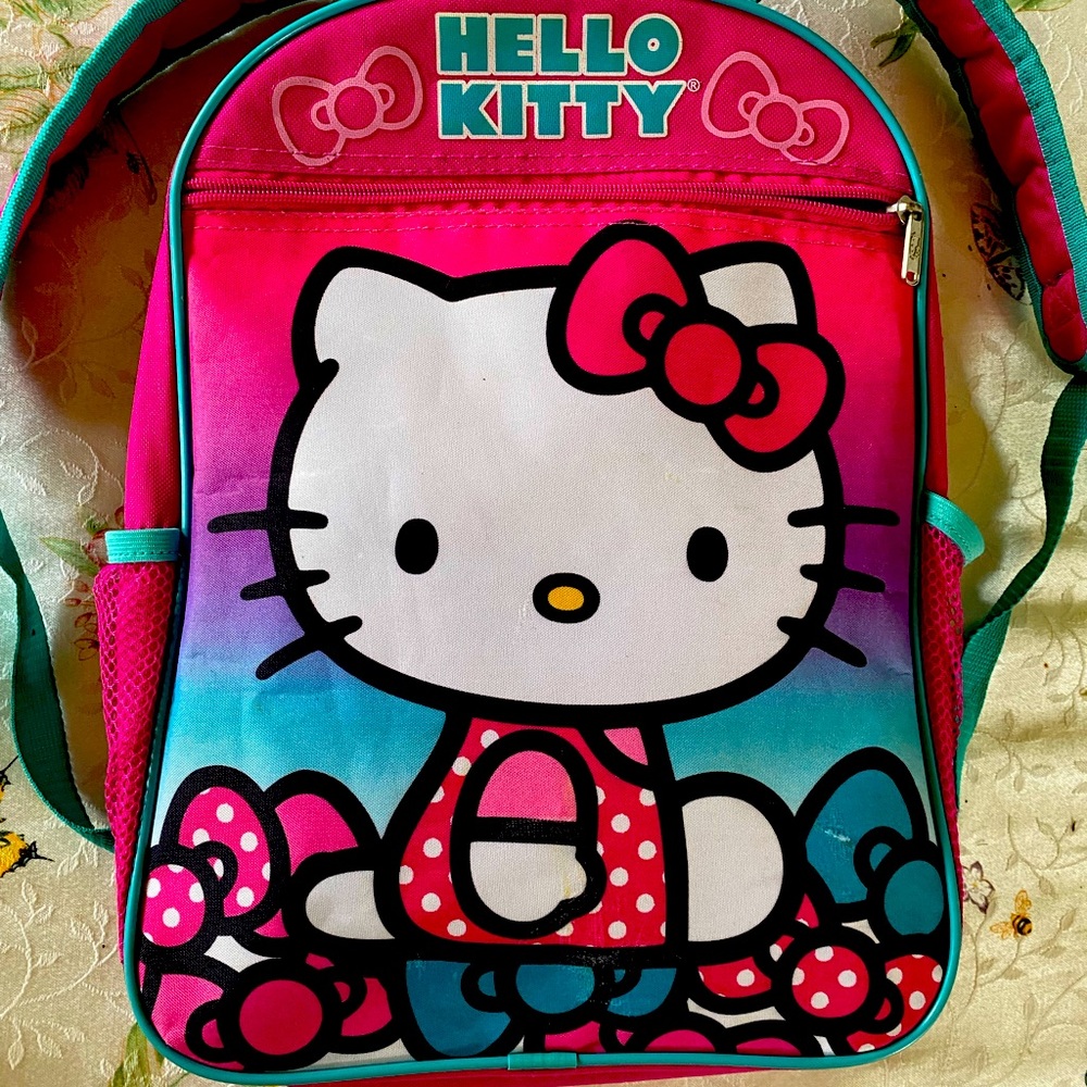 Hello Kitty Girls Back Pack - Gem